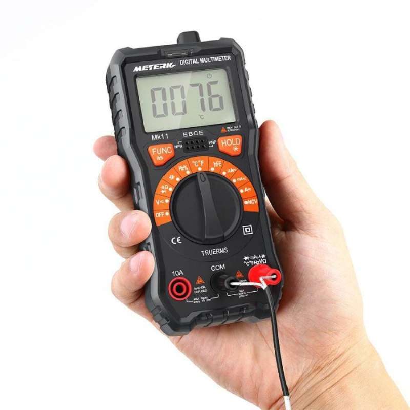 Jual Meterk 2000 Hitungan Digital Multimeter Asli RMS Multi-Fungsional ...