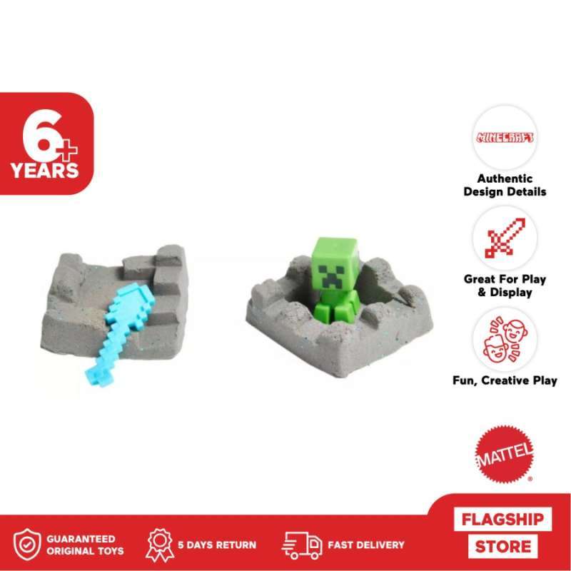 Jual Minecraft Mini Mining Set - Mainan Action Figure Di Seller Mattel ...
