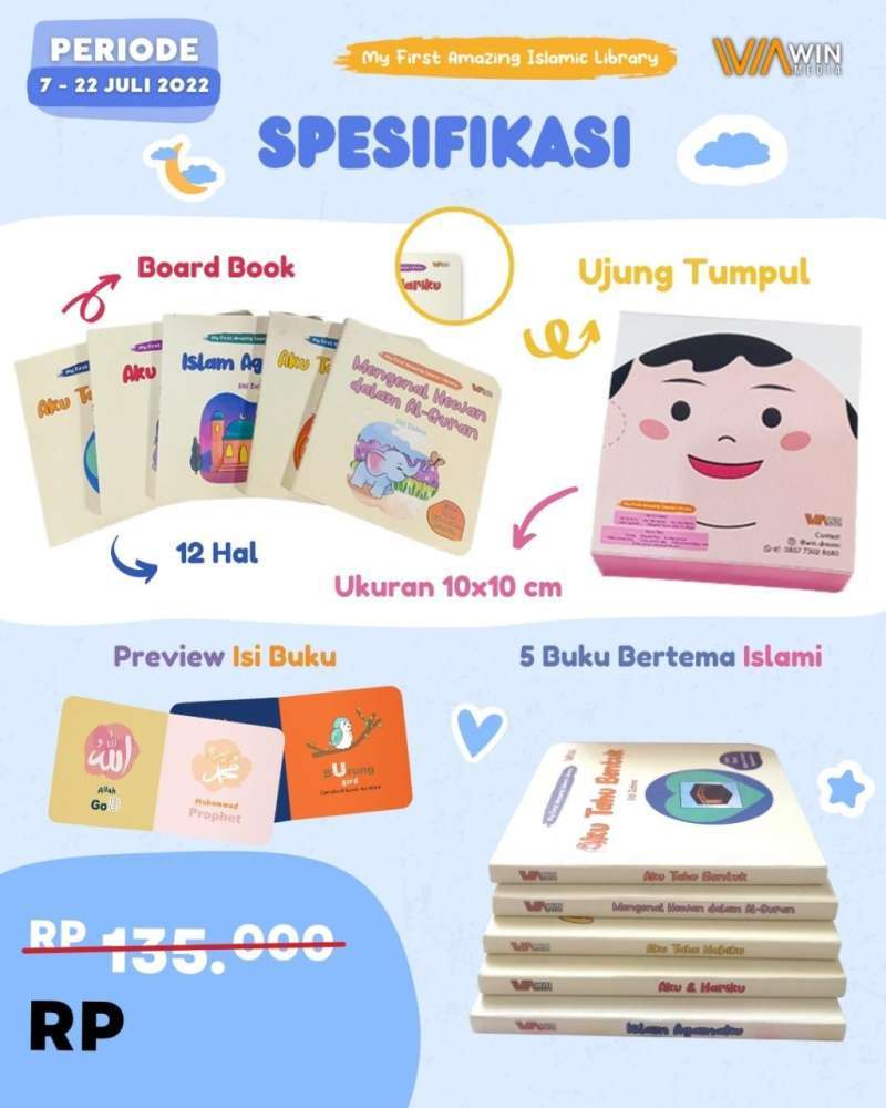 Jual Pre Order Buku My First Amazing Islamic Library Anak-Anak di ...