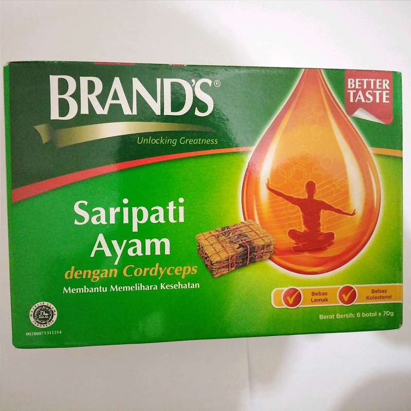 Jual Brand's Saripati Ayam (essence of chicken) dengan Cordyceps. Berat ...