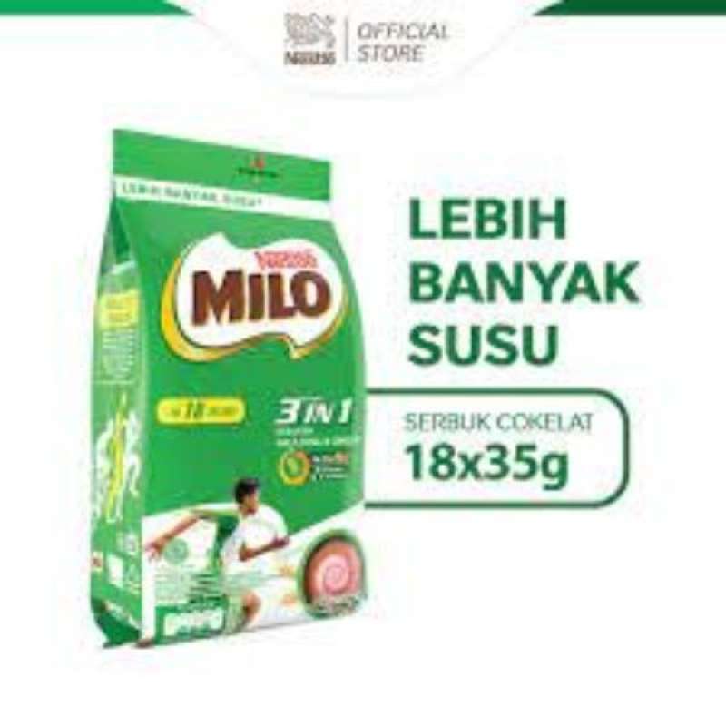Jual MILO ACTIV - GO POLYBAG 18X35G di Seller Farmers Market Kelapa ...