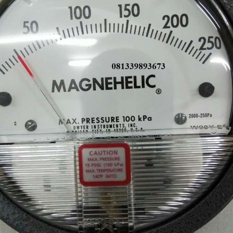 Jual Alat Ukur Tekanan Magnehelic Dwyer 2000-250 Pascal di Seller KaryaNusatama - Cilandak Timur ...
