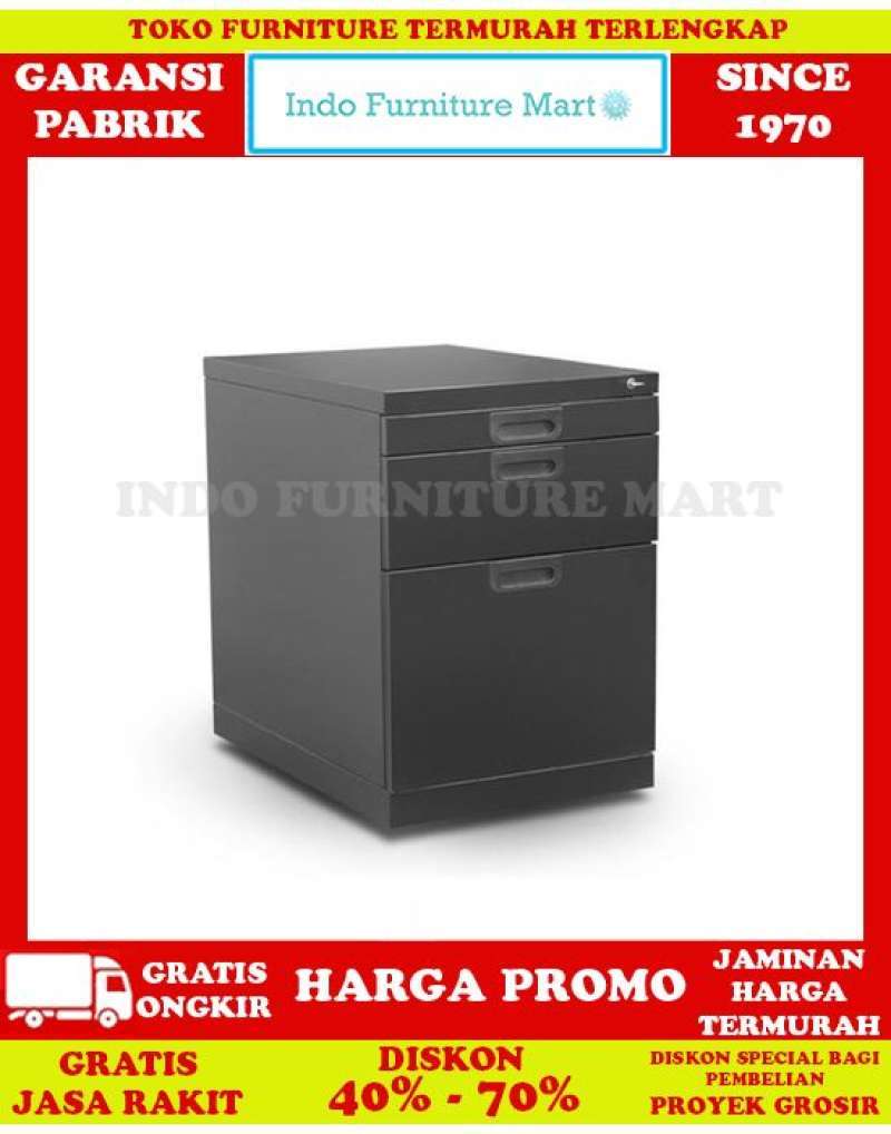 Jual Lemari Arsip Kantor Besi Laci Dorong Alba Md 3 Mobile Drawer di ...