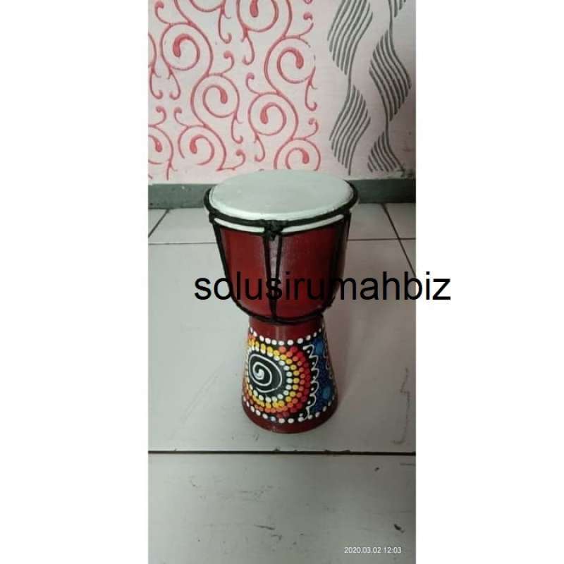 Jual Gendang Jimbe Mainan Anak 20cm - Jimbe Kecil - Kendang Mini ...