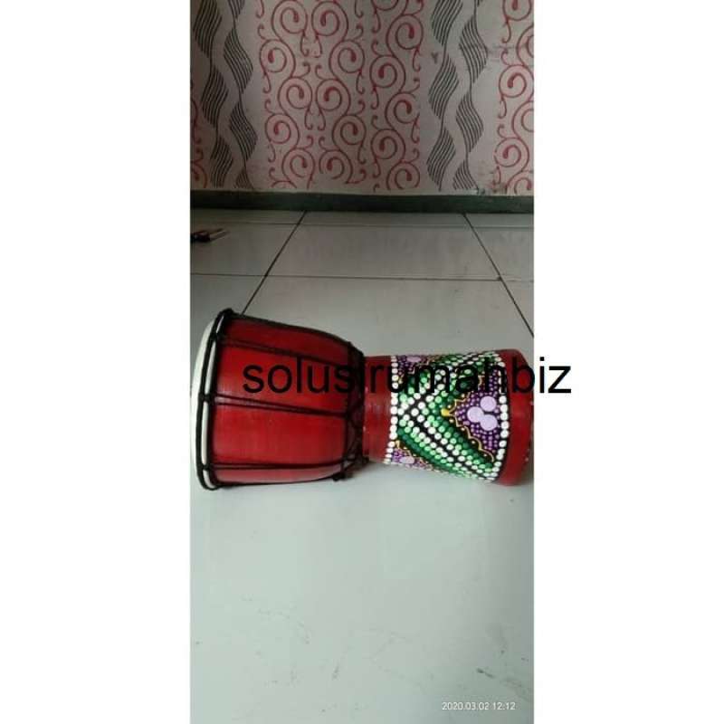 Jual Gendang Jimbe Mainan Anak 20cm - Jimbe Kecil - Kendang Mini ...