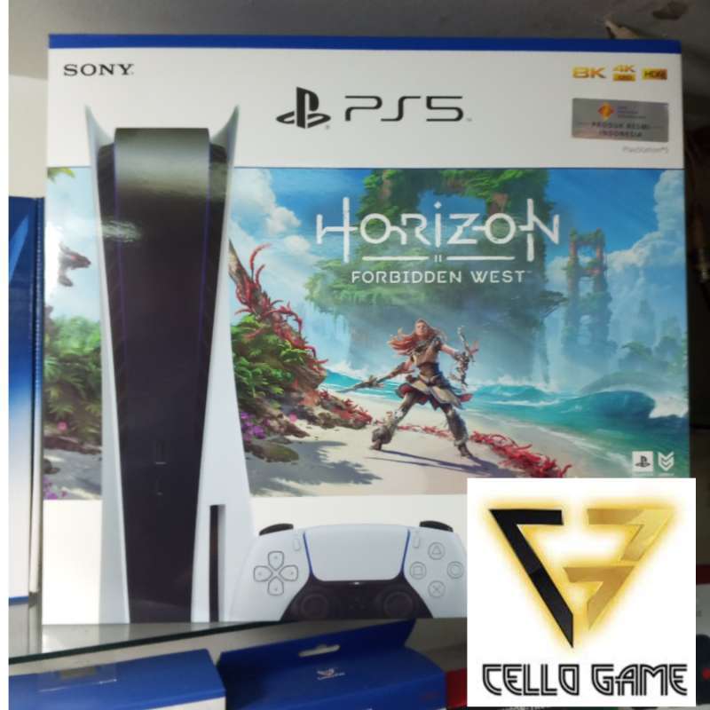 Jual Sony PS5 PlayStation 5 Console Mesin PS5 Garansi Resmo Sony indonesia Bundle game horizon ...