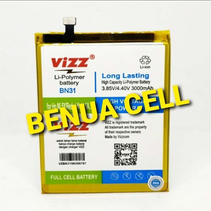 Jual Batre Xiaomi Redmi Note 5 Double Power Spesifikasi Original, Murah ...