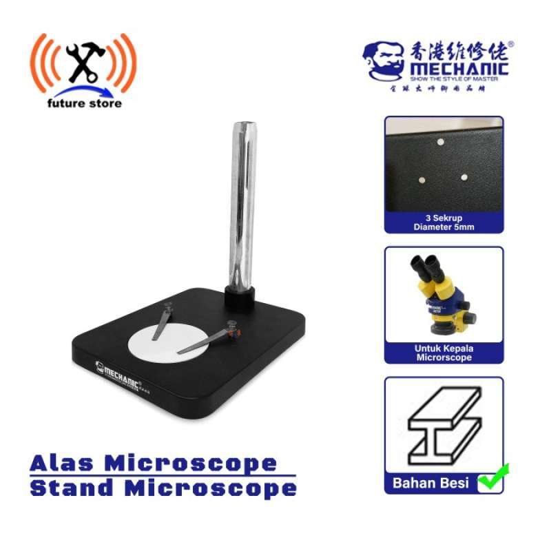 Jual Mechanic Stand Microscope Stereo - Microscope Table Stand Holder ...