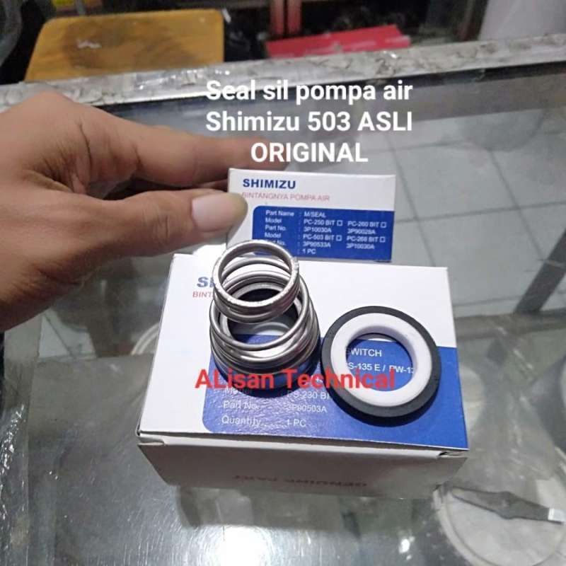 Jual Sil mechanical seal pompa air jet pump Shimizu 503 ASLI ORIGINAL di Seller ALisan Technical ...