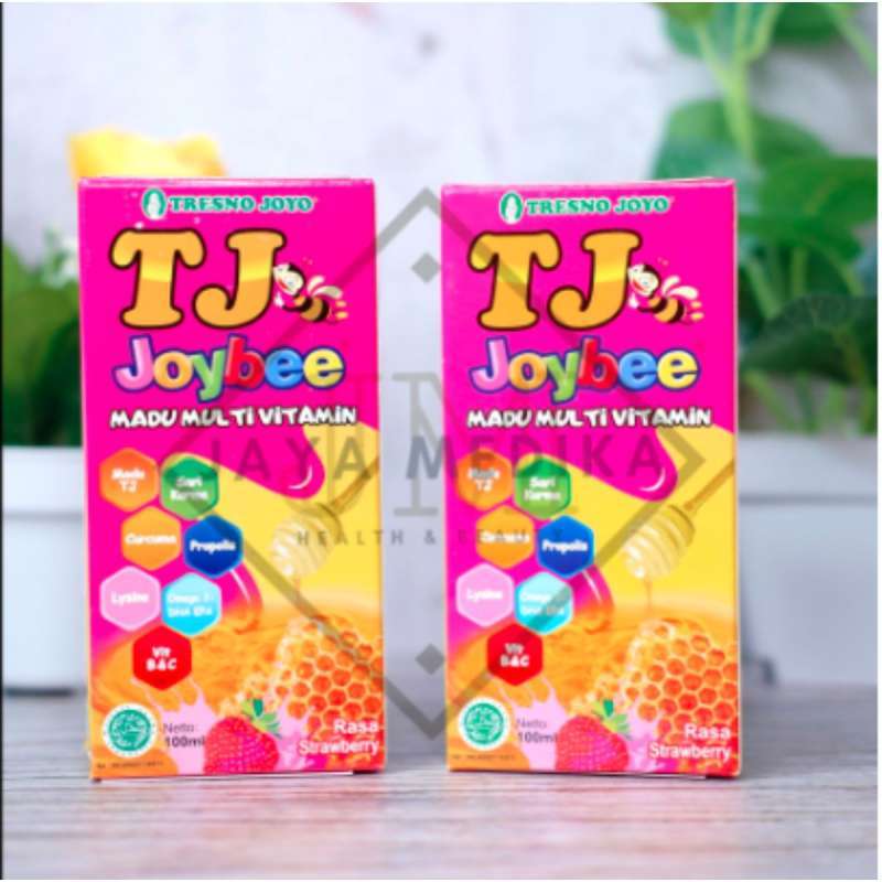 Jual Madu Tj Joybee Rasa Strawberry Madu Dan Multivitamin [100 Ml] Di ...