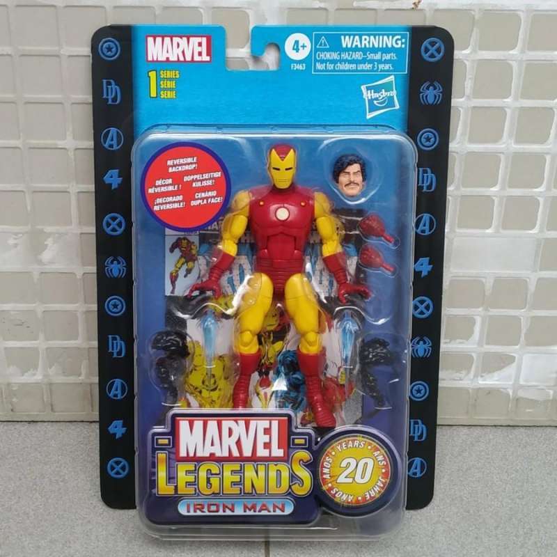 Jual Hasbro Marvel Legends Toybiz 20th Anniversary Classic Ironman Iron ...