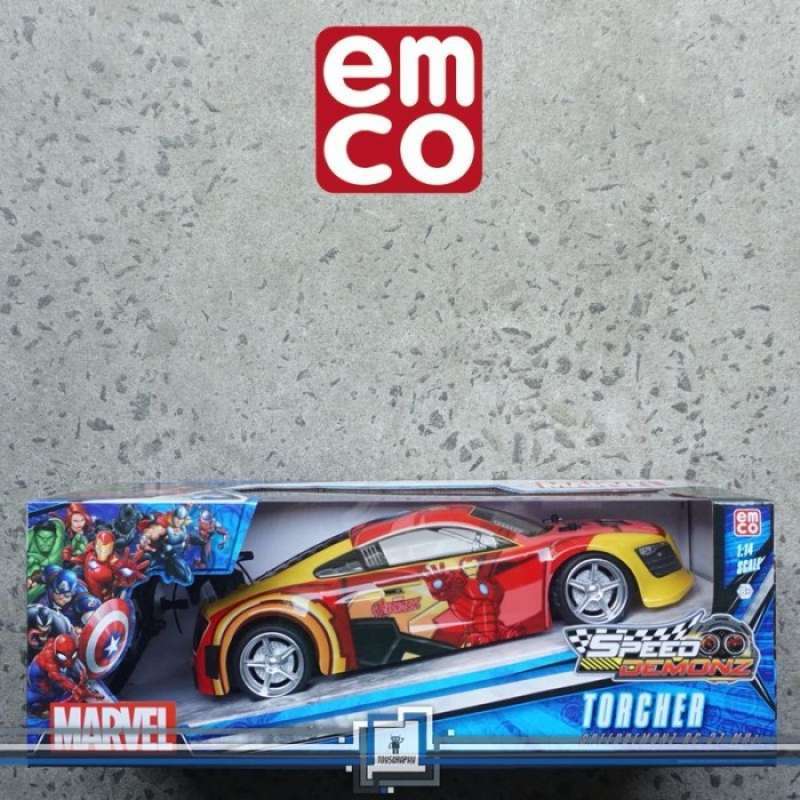 Jual Emco RC Speed Demonz 1/14 IRON MAN Torcher Marvel Mobil Remote ...