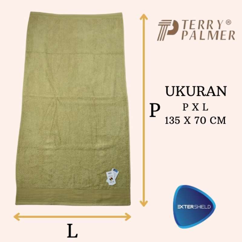 Jual handuk mandi merk terry palmer aneka warna ukuran besar harga ...