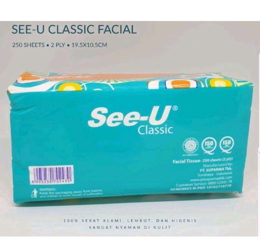 Jual Tissue See-u Facial 250 Sheets Di Seller Agen Tissue Ammarhafizh ...