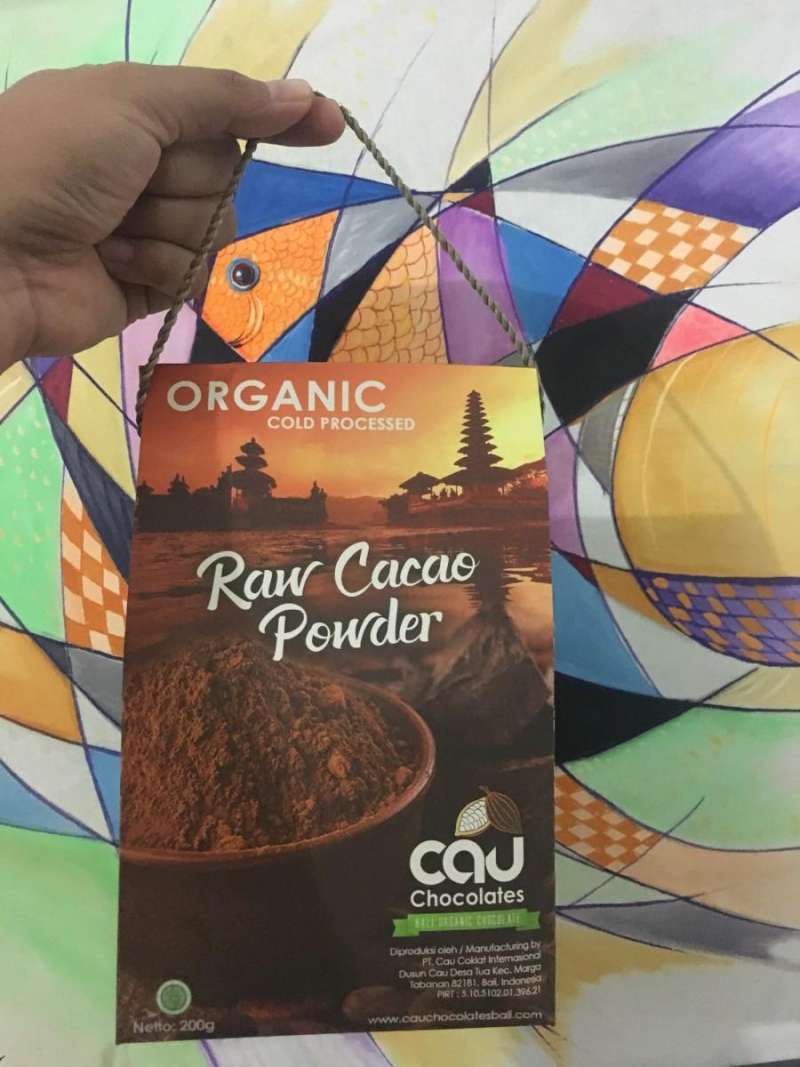 Jual Raw Cacao Powder 200 Gram (organic) Cau Chocolates Bali Di Seller ...