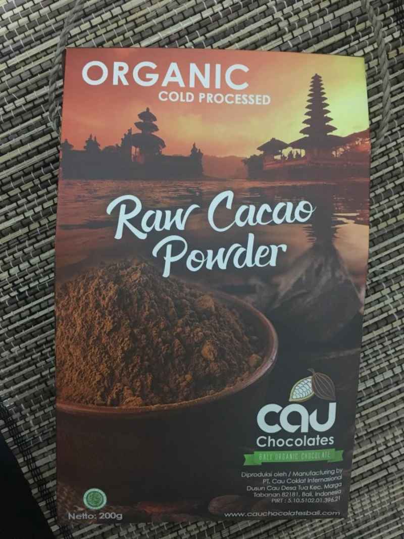 Jual Raw Cacao Powder 200 Gram (organic) Cau Chocolates Bali Di Seller ...