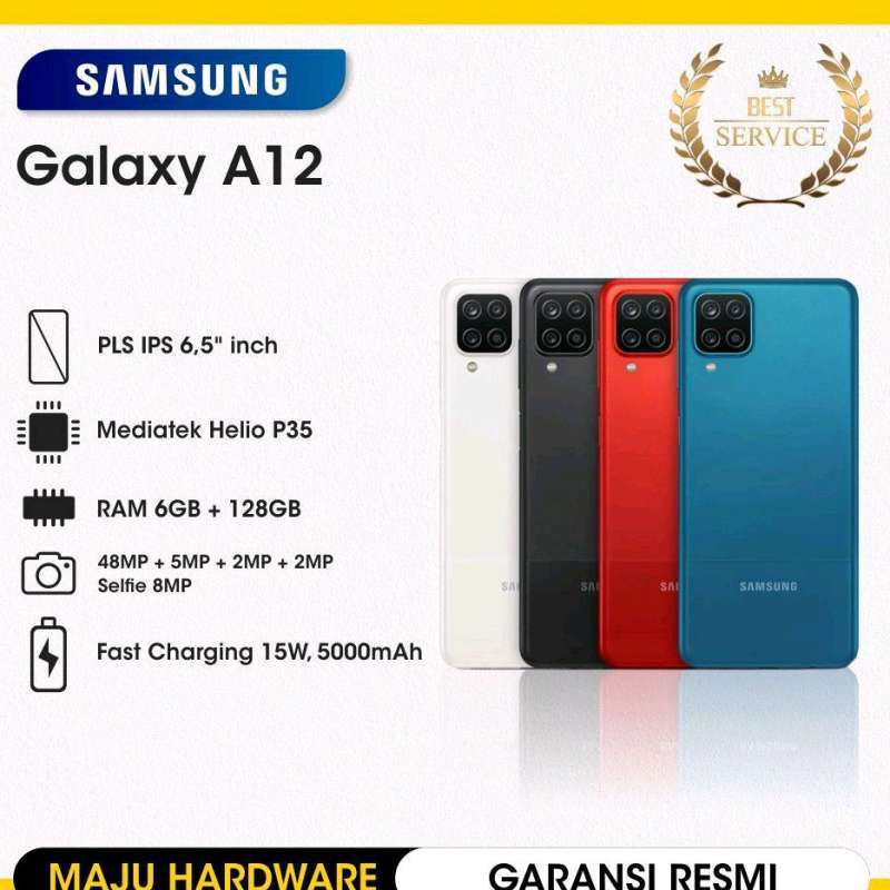 Jual Samsung Galaxy A12 6/128GB (New) di Seller Majumajumaju - Sumur Batu, Kota Jakarta Pusat ...