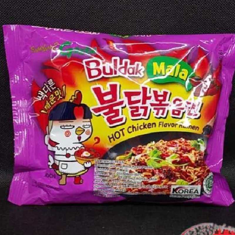 Jual SAMYANG GREEN BULDAK MALA HOT CHICKEN FLAVOR RAMEN 135GR di Seller ...