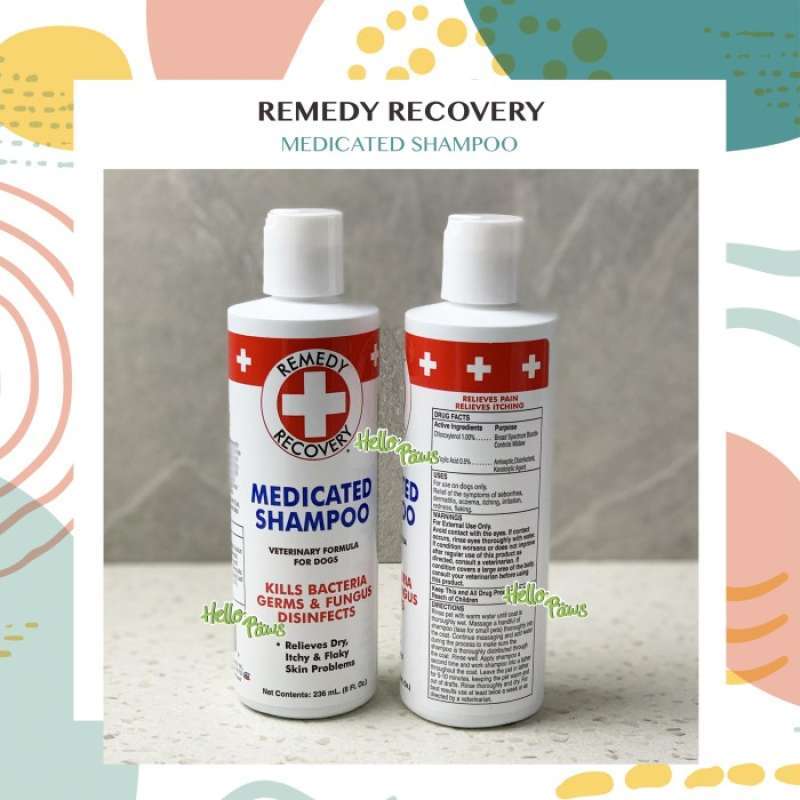 Jual Remedy Recovery Medicated Shampoo - Shampoo Kulit Kutu Jamur Hewan ...