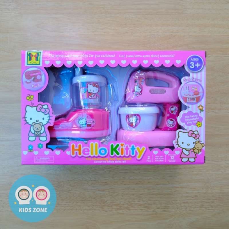 Promo Mainan Anak Perempuan Hello Kitty Blender / Kids Toy Hello Kitty ...