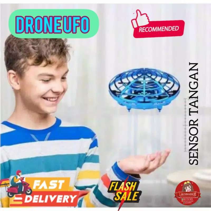 Promo Mainan Interaktif Anak UFO Drone aircraft Diskon 13% di Seller ...