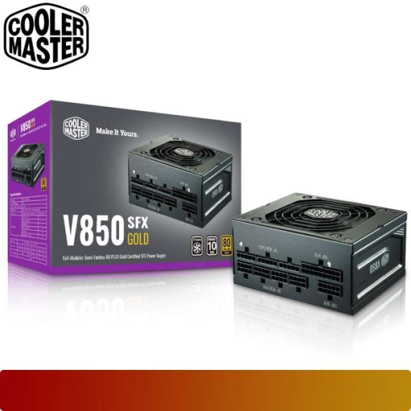 Jual COOLER MASTER - V850 SFX GOLD | PSU 850W 80+ Gold Fully Modular di ...