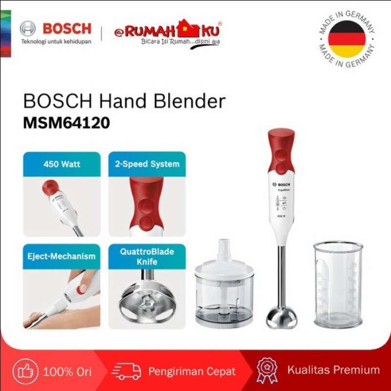Jual BOSCH HAND BLENDER MSM64120 di Seller HaveArt - Kapuk, Kota ...