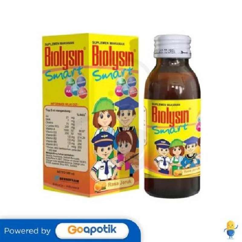 Jual Biolysin Smart Sirup 60 Ml Di Seller Apotek Arga - Medan Tenggara ...