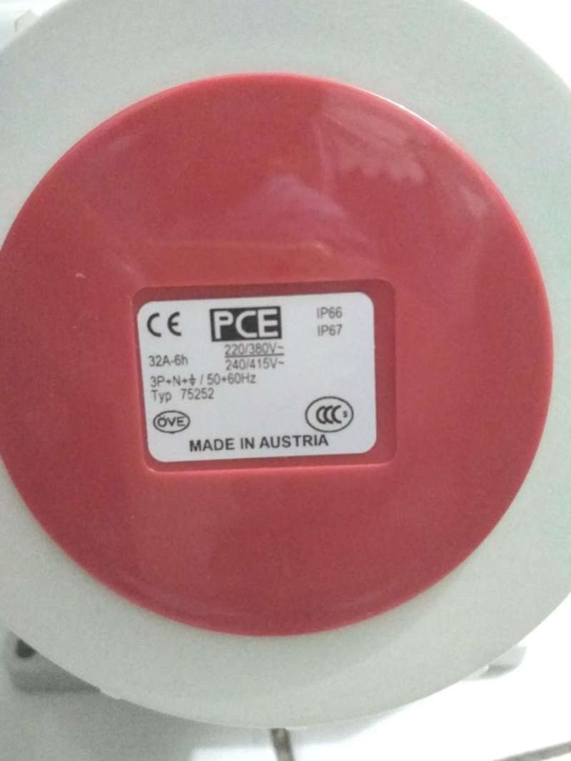 Jual Cee-switched Interlocked Socket 32a 5p 6h Ip66/ip67 Pce 75252 Di ...