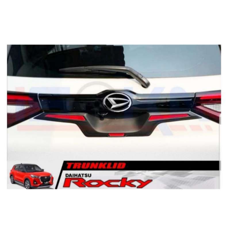 Jual Trunk Lid Daihatsu Rocky Trunklid Rocky 2021 Hitam Lis Merah Di ...