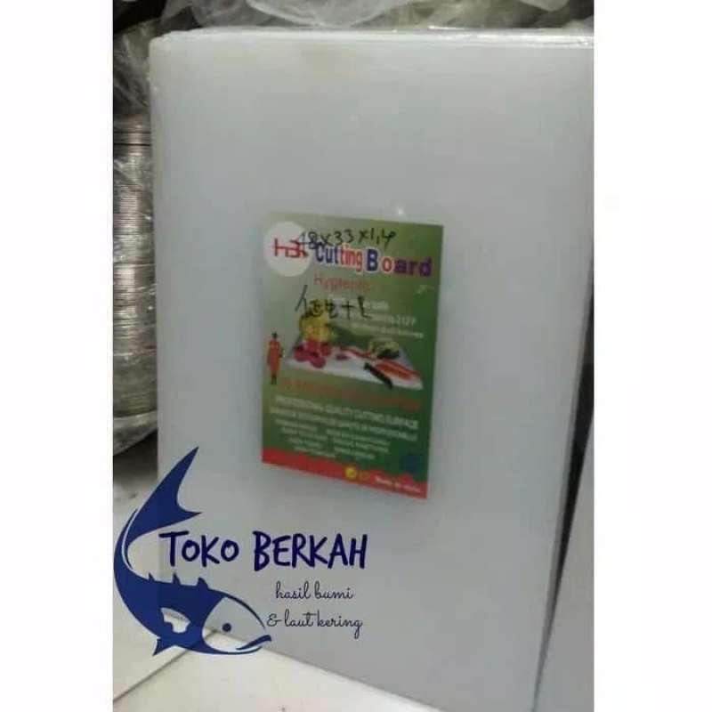 Jual Talenan Plastik 38cm x 28cm Tebal 1,4cm / Cutting Board / Chopping ...
