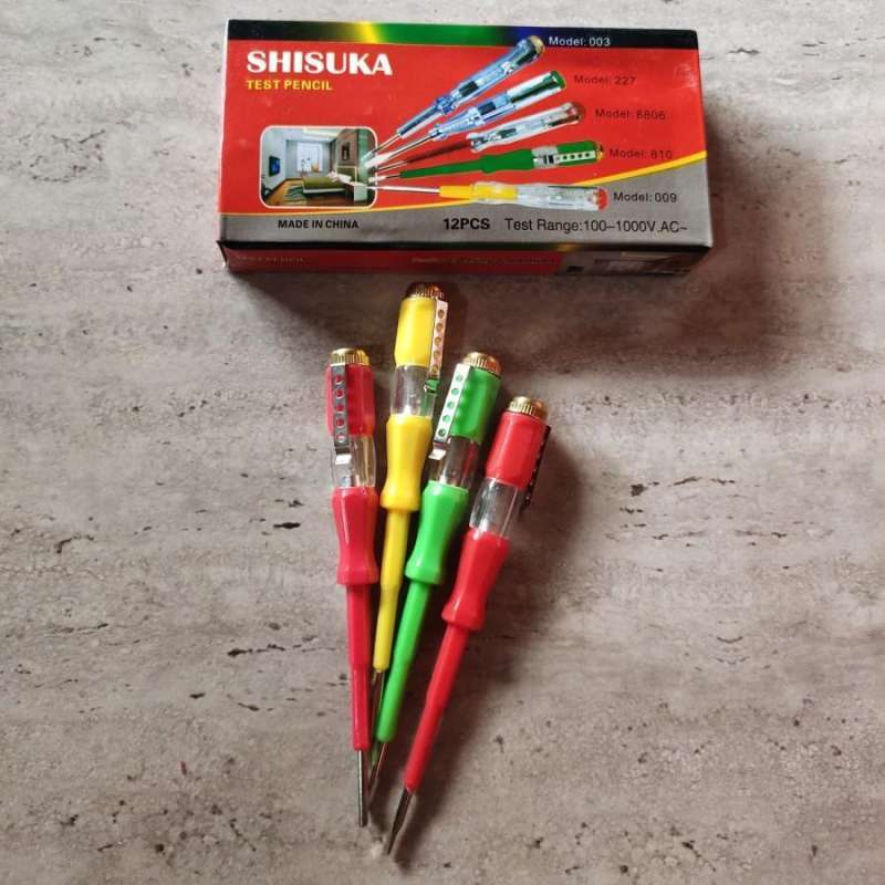 Jual Obeng Tespen Bahan Kuningan Awet / Testpen / Test Pen Di Seller ...