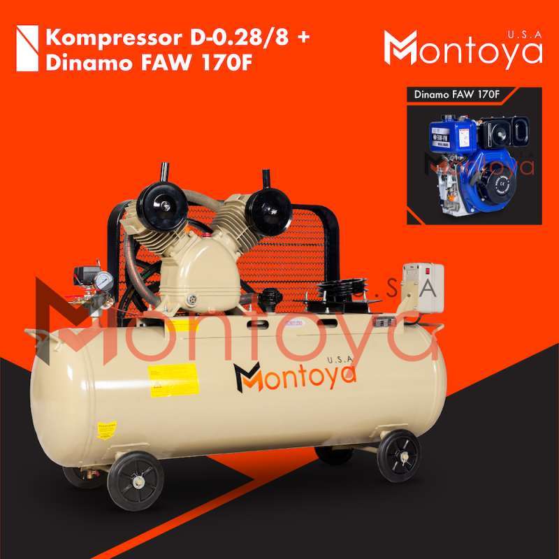 Harga Kompresor Angin Diesel 💯 Terbaru, Spesifikasi, & Kredit Juni 2026