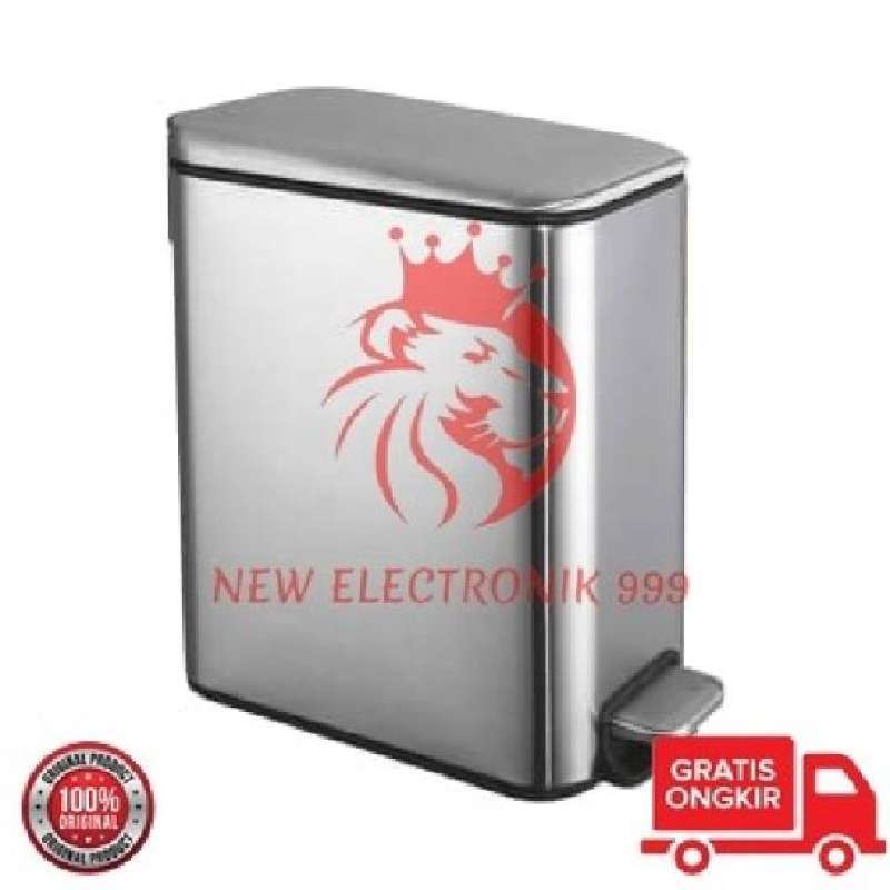 Jual Krisbow 5 Ltr Tempat Sampah Stainless Slim Soft Close 10184010 di Seller New Electronik 999 ...