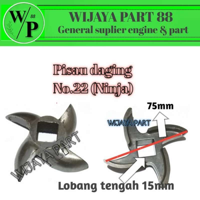 Jual Mesin gilingan daging No.22 (PISAU NINJA) di Seller CobanBaith ...