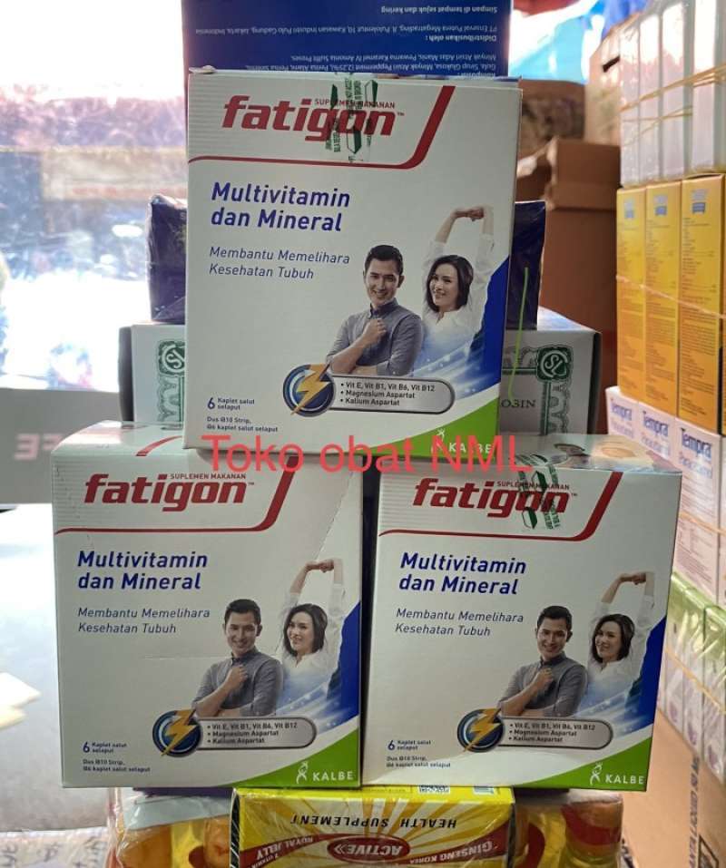 Promo Fatigon Multivitamin Dan Mineral Diskon 17% di Seller PALANG ...