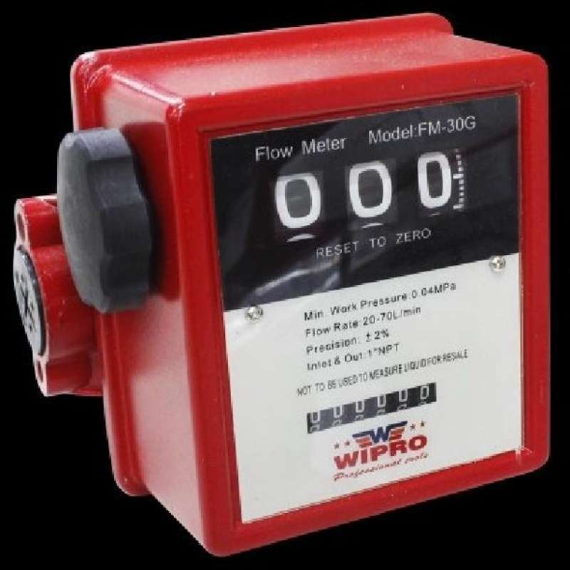 Jual FLOW RITE/FLOW METER SOLAR 1 3digit type FM-40G di Seller KARYA ...