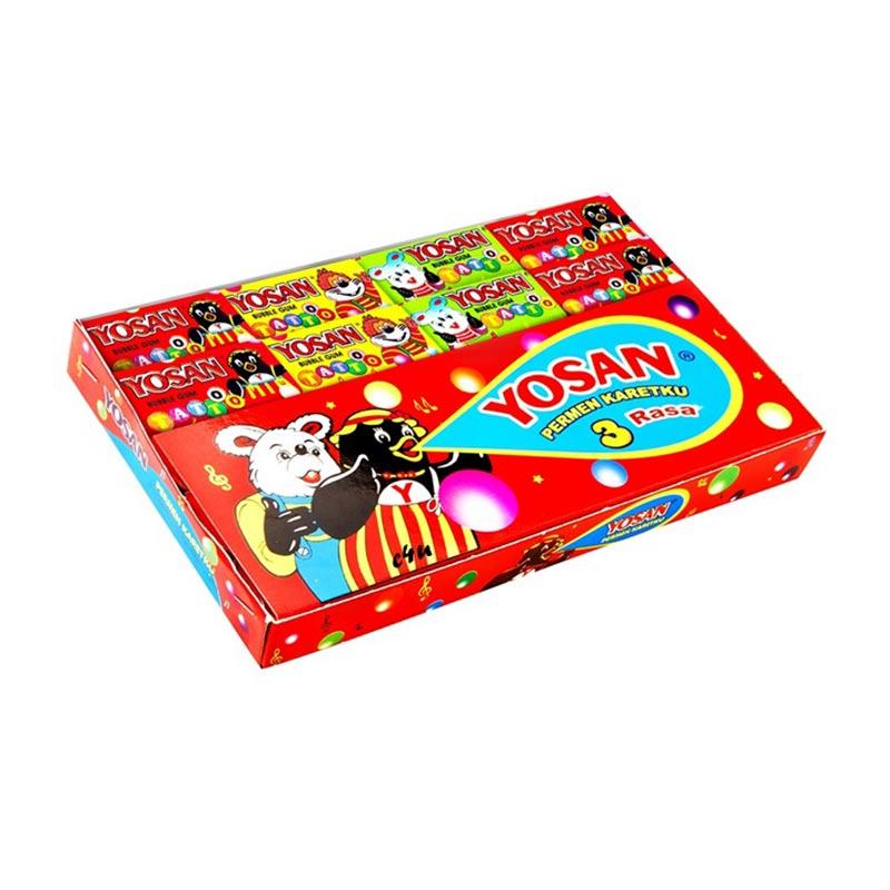 Promo YOSAN Bubble Gum Permen Karet [1 pack/ 60 pcs] Diskon 15% di ...