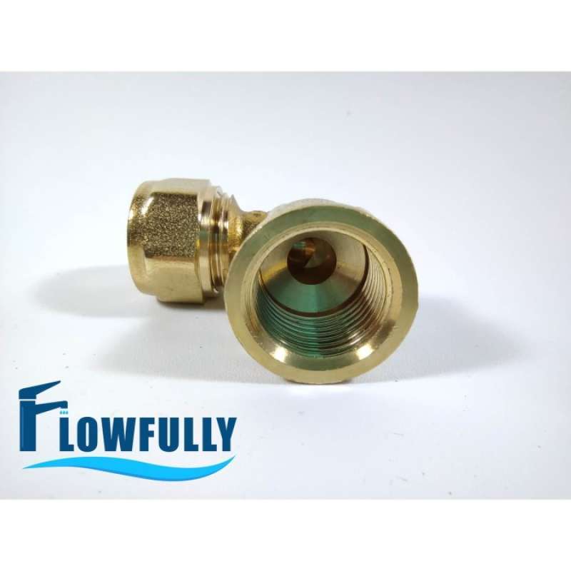Jual FEMALE ELBOW 16mm x 1/2 inch KNEE DRAT DALAM AIR PANAS PEX ONDA di ...