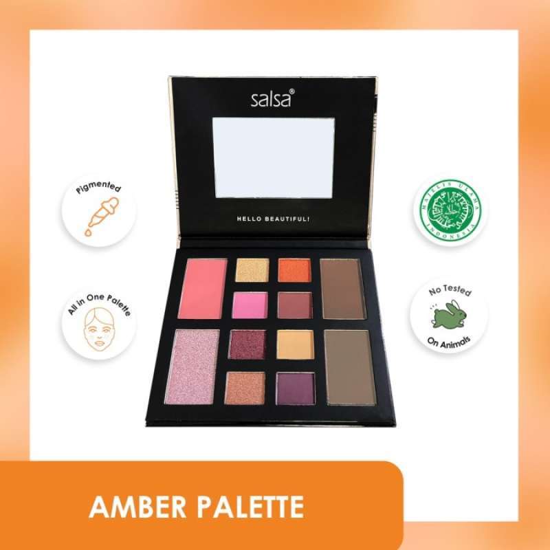 Jual SALSA Rhapsody Face Classic Palette Lengkap & Original - Harga ...