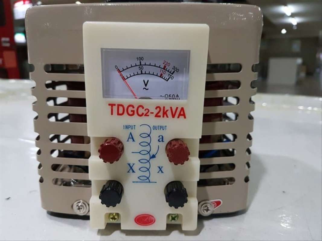 Jual Step Up Step Down AC Voltage Regulator 2000 Watt 0-250 Volt AC di ...
