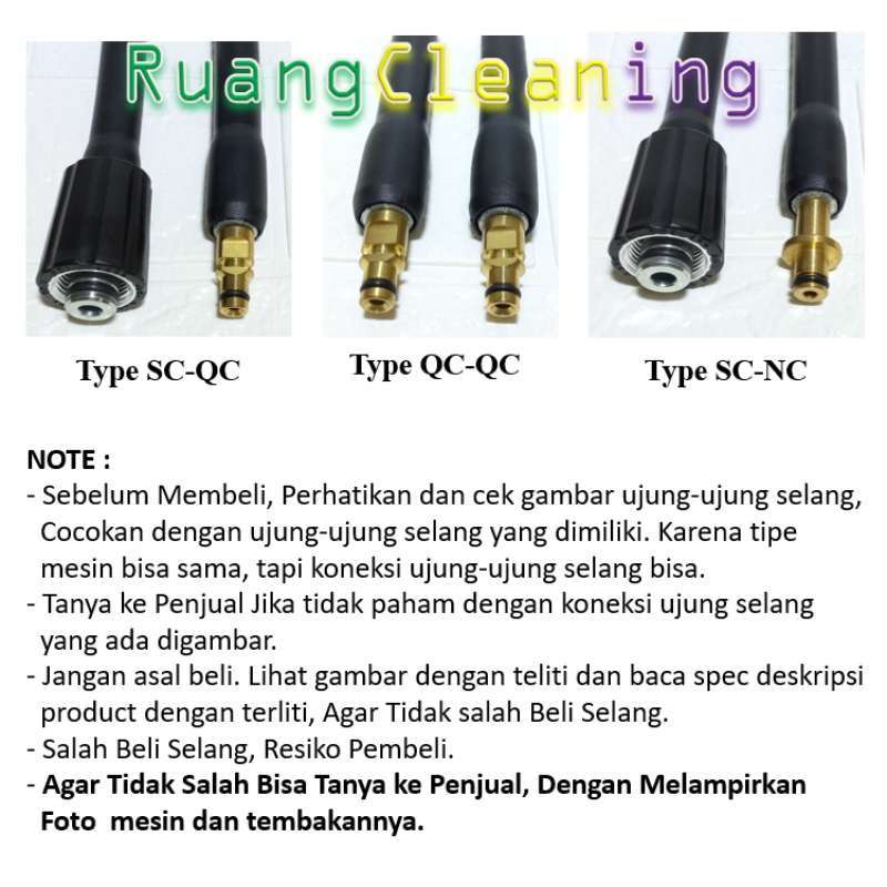 Jual Selang Karcher K1 K2 K3 K4 K5 Panjang 25meter High Pressure Hose ...