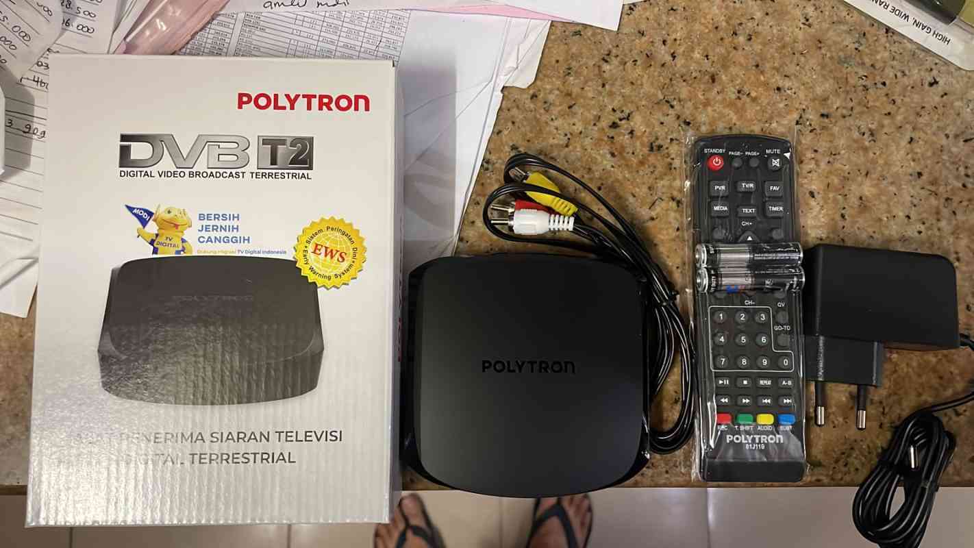 Jual Polytron Set Top Box Digital Dvb – T2 [ Pdv 700t2] Di Seller Niaga ...