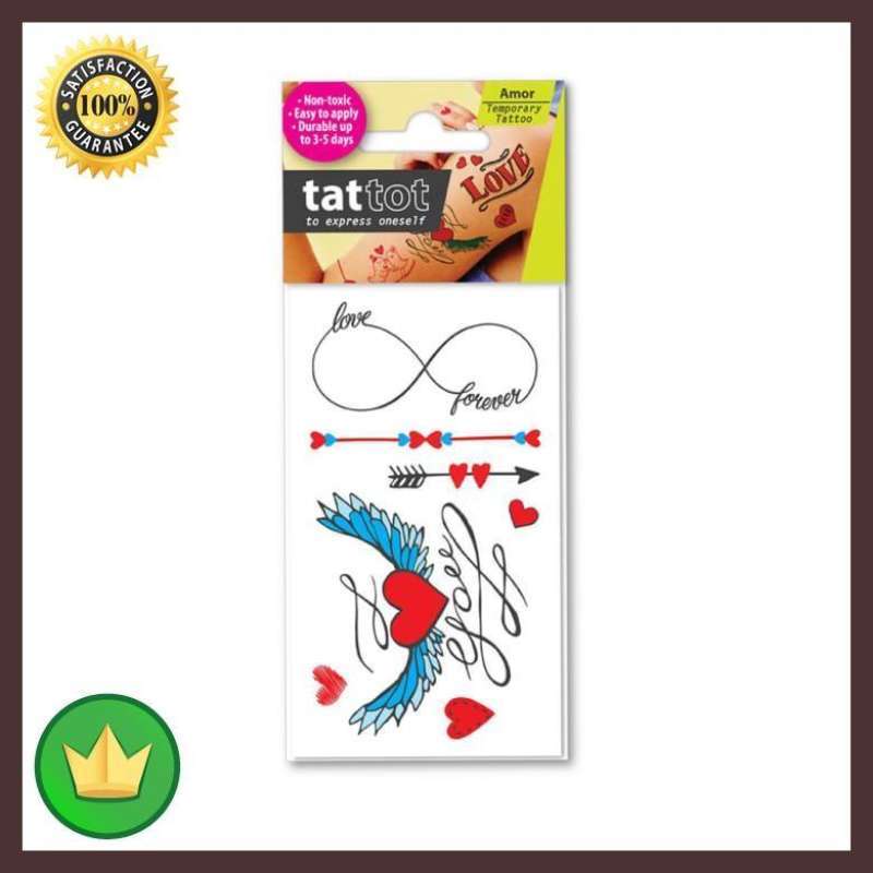 Jual Stiker Tato Temporary Small 69540 - Amor di Seller Surya Agung ...