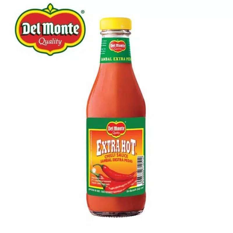 Jual Delmonte Saus Extra Hot Chilli 340 ml di Seller vicshoes - Jombang ...