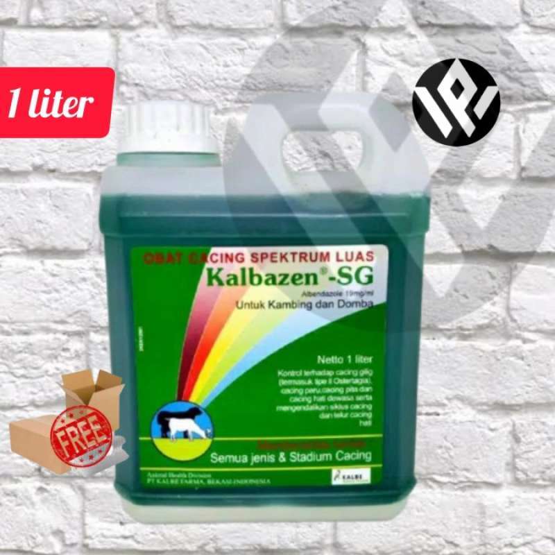 Promo Kalbazen Sg 1 Liter Obat Cacing Hewan Kalbe Diskon 17% Di Seller ...
