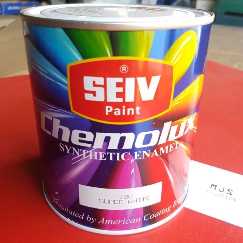 Promo CAT MINYAK SEIV CHEMOLUX SYNTHETIC ENAMEL PAINT CAT KAYU / BESI 1 ...