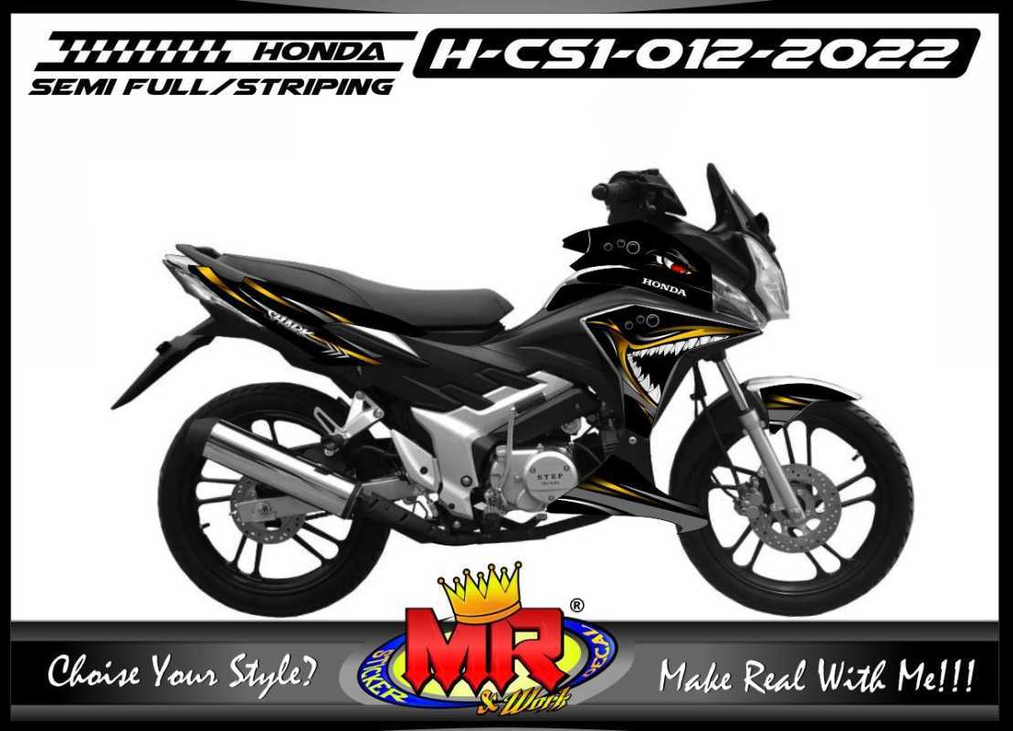 Jual Decal Stiker Striping Decal Motor Honda Cs 1 Sporty Decal Custom ...