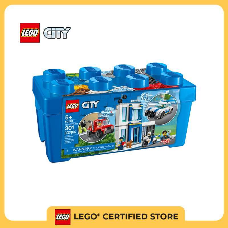Jual LEGO City 60270 Police Brick Box Blocks & Stacking Toys di Seller ...
