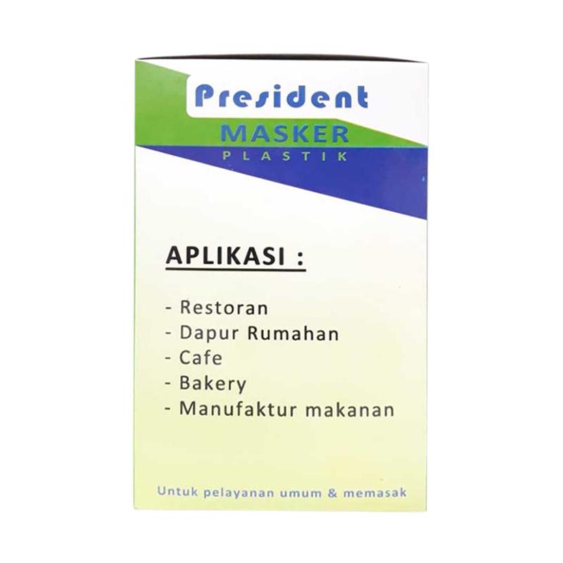 Jual President Masker Mika Plastik Transparan [1 Dus/ 12 Pcs] Di Seller ...